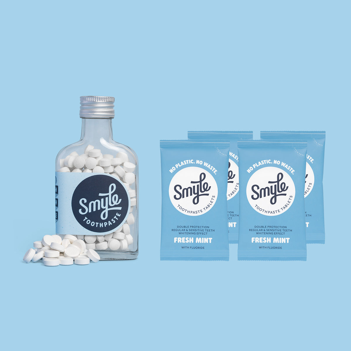 Toothpaste Tablets Freshmint – Starter Kit – Smyle